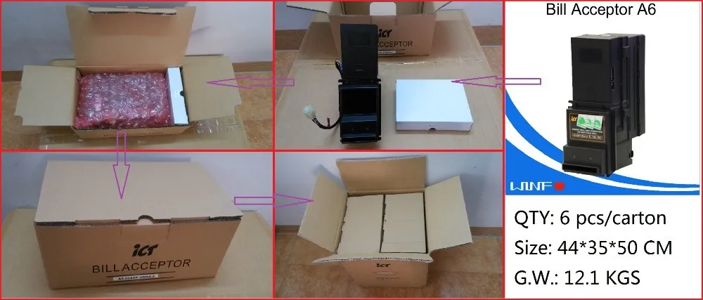 Vending Machine Parts Of Bill Acceptor - Buy Vending Machine Parts,Bill ...