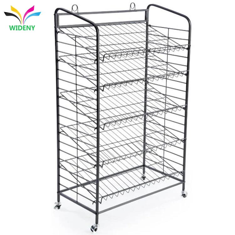 Store Storage Folding Type Metal Iron Bread Food Display Rack - Buy ...