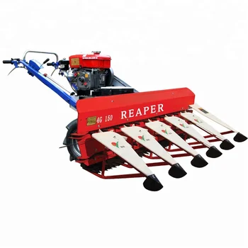 Mingyue 4g150 Rice Mowers Mini Grain Harvester Wheat Cutting Machine ...
