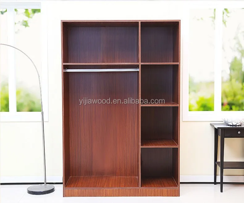 Wardrobe/melamine Mdf Or Particle Board Bedroom Wooden Wardrobe - Buy ...