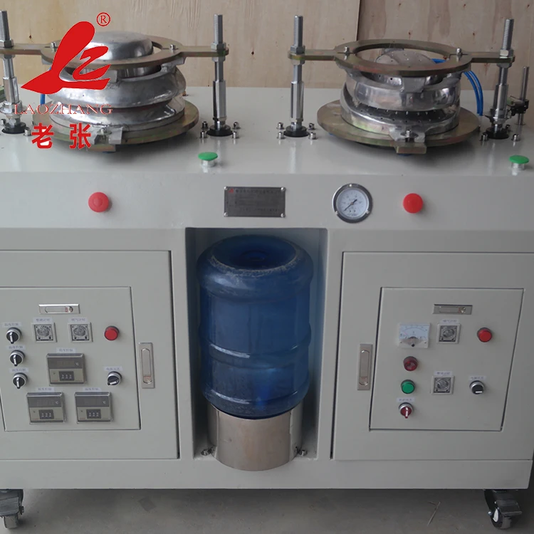 High Efficiency Double-Head Hat Blocking Machine by Laozhang
