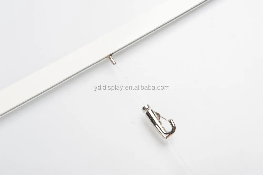 Modern Wire Picture Frame Hanger Wall Mounted Aluminum Track Rail ...