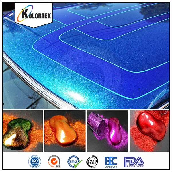 Chromaflair Color Shift Spray Paint Pigment,Chrome Chameleon Pigment ...