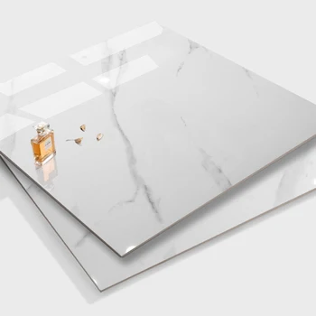 New White Glazed Porcelain Tile/12x12 Carrera White Arabic Ceramic ...