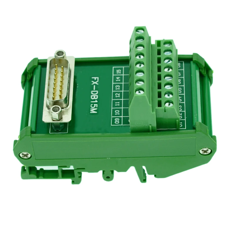 Db15 Vga Female D-sub 15 Pin Port Signals Breakout Pcb Board Screw ...