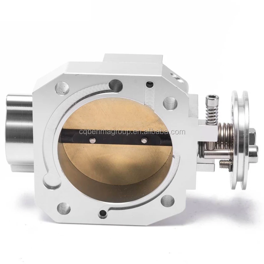 Aluminum Silver Intake Manifold 70mm Throttle Body For Honda B16 B18 ...