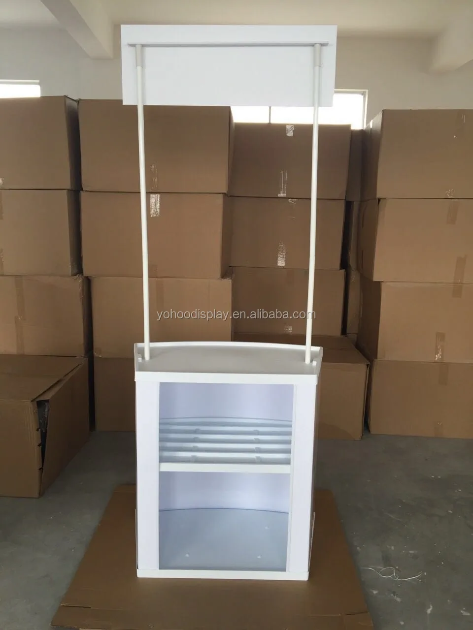 Plastic Promotion Table/sampling Table For Promotion Saling Activities ...