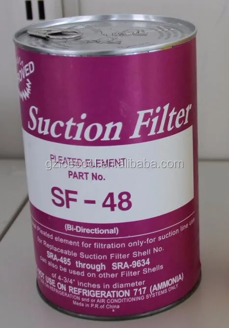 Suction Line Filter Core Sf-48 For Kinds Of Drying Cartridges - Buy ...