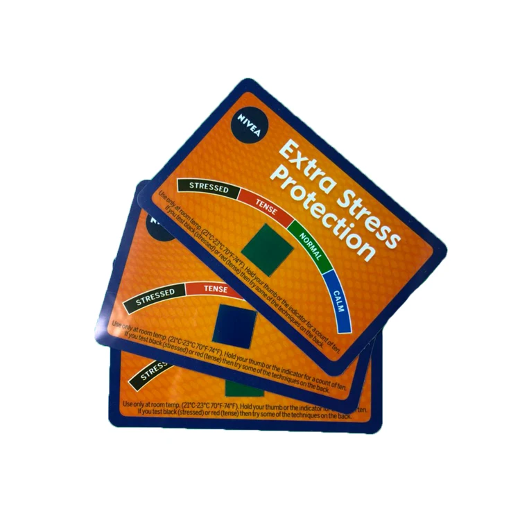 Promotional Gift Printed Oem Logo Plastic Stress Mood Color Changing ...