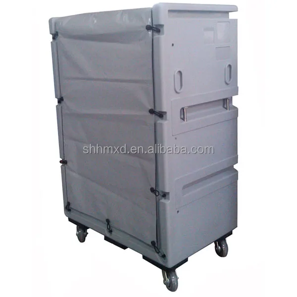 Plastic Laundry Linen Roll Cage For Laundry Factory - Buy Roll Cage ...
