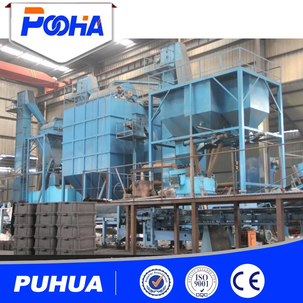 Foundry Green Sand/green Sand Casting Line/clay Sand Reclamation ...