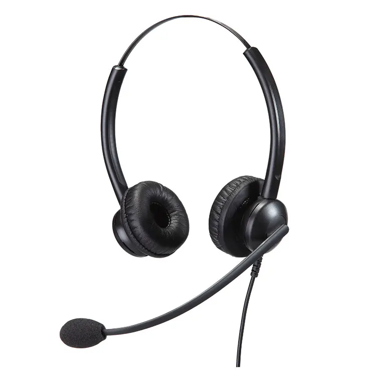 Proolin VOIP Call Center Headsets - Noise Cancelling Monaural