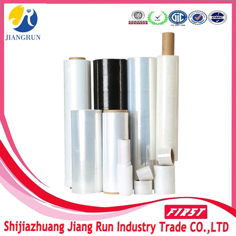 Black Clear Pallet Stretch Shrink Wrap Parcel Packing Film 400mm - Buy ...