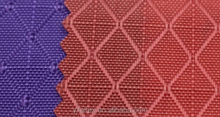 Waterproof 420d Diamond Ripstop Nylon Fabric by Yitai Textile