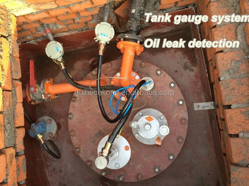 Petrol Station Oil/ Water Leak Detecting With Warning System /storage ...