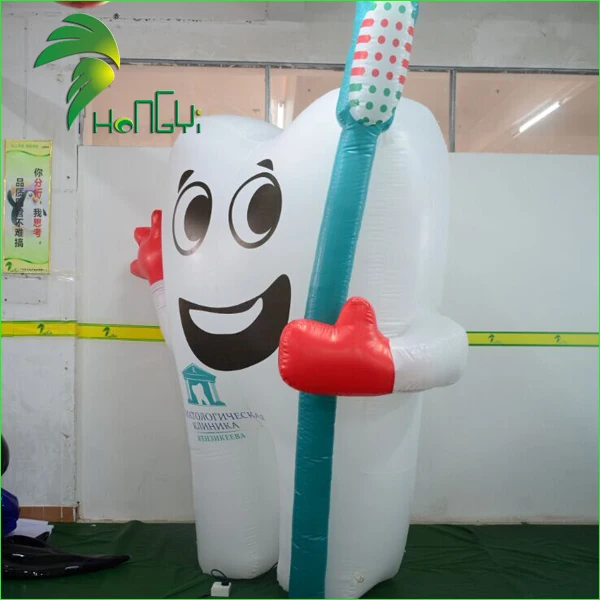 Oxford Cloth Inflatable Tooth Shaped Balloon,Inflatable Teeth Model ...