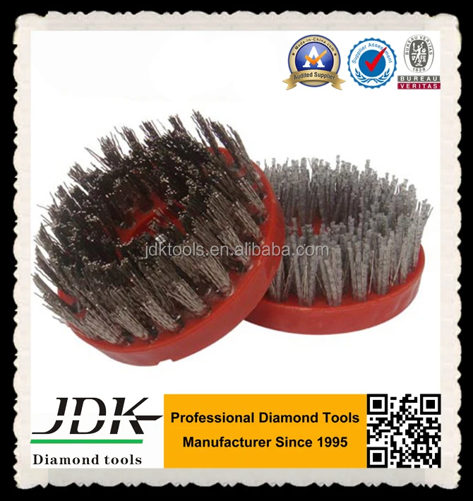 Round Rotary Stainless Steel Wire Brush - Buy Round Wire Brush ...