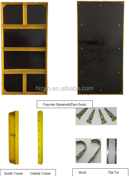 steel ply concrete formwork South Korea euro form - Buy in bulk