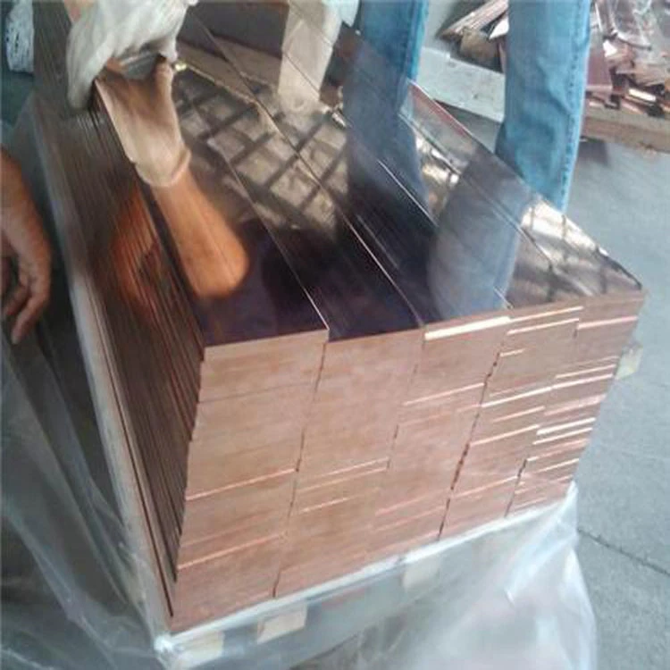 T2 Copper Round Rod 16mm Square Copper Bar C12000 Flat Bar Bending ...