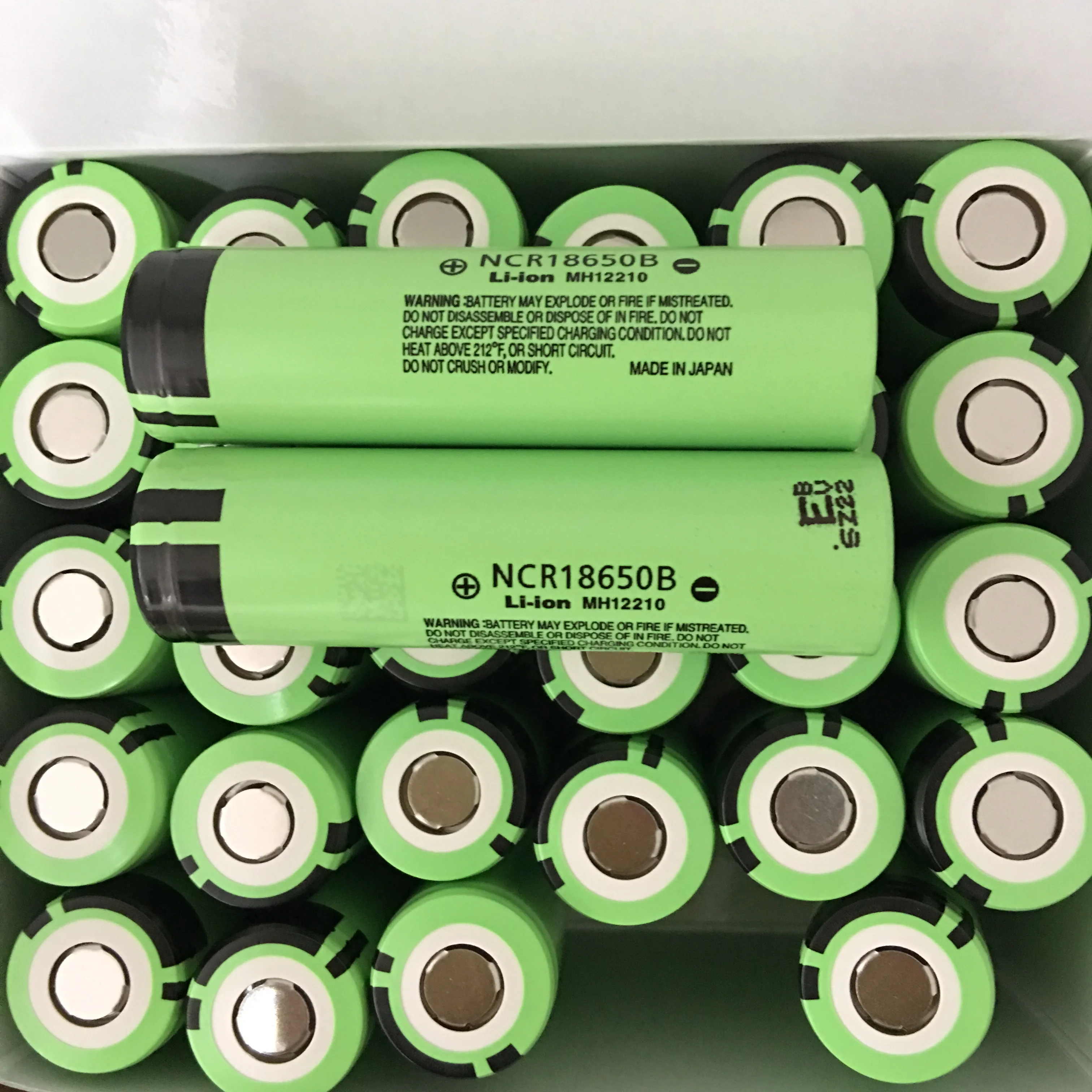 Wholesale Rechargeable Li-ion Ncr18650b 3400mah Battery For Panasonic - Buy Ncr18650,Ncr18650b ...