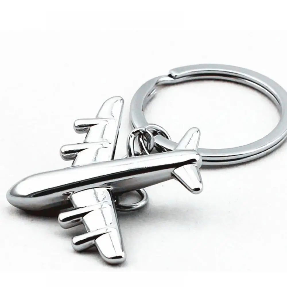 2019 New Fashion Key Chain Alloy Metal Airplane Keychains Aircraft ...