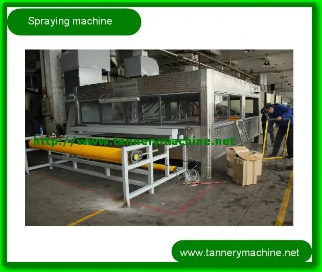 Used Tannery Machines for Leather Spray - Reliable & Efficient