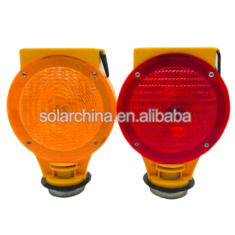 Solar Led Wireless Road Construction Traffic Safety Signal Light - Buy ...