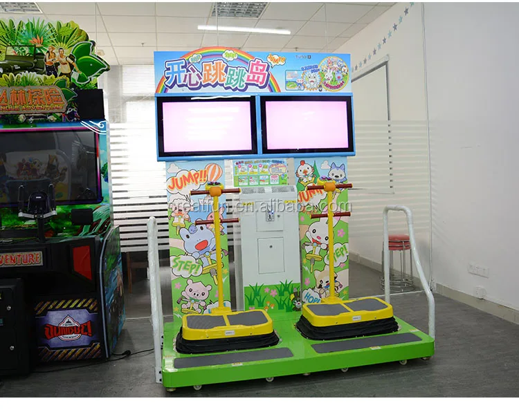 Coin Operated Arcade Sport Happy Jumping Island Game