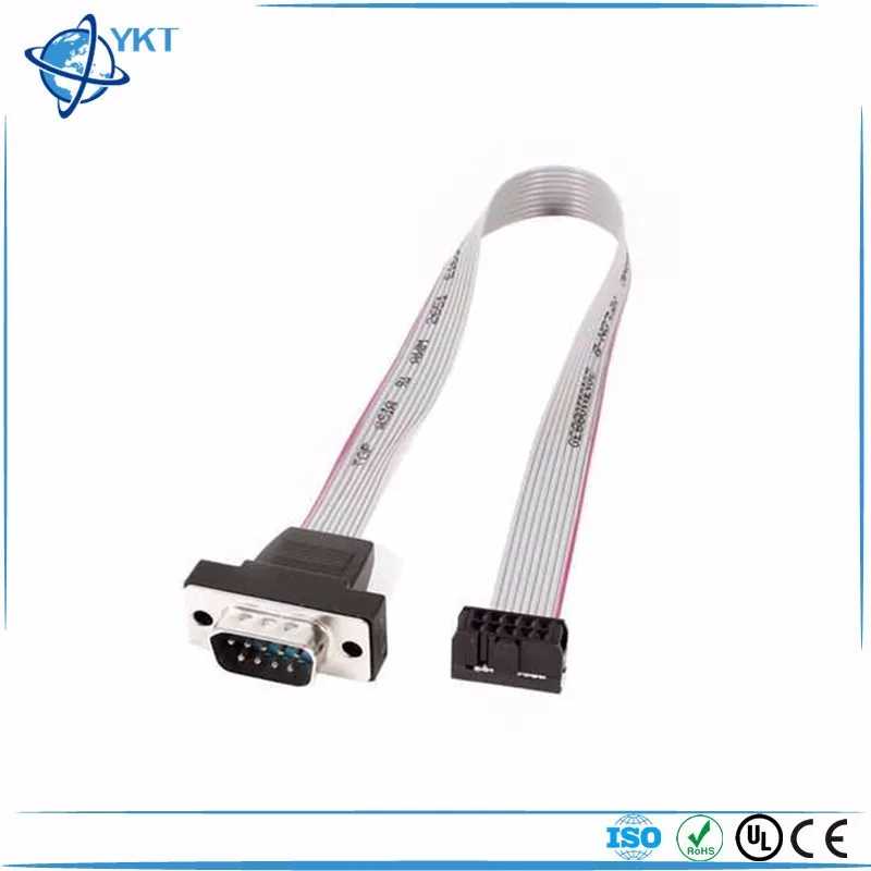 Long Dual Idc Fc-10p Connector Jtag Download Ffc Cable Wire Cable - Buy ...