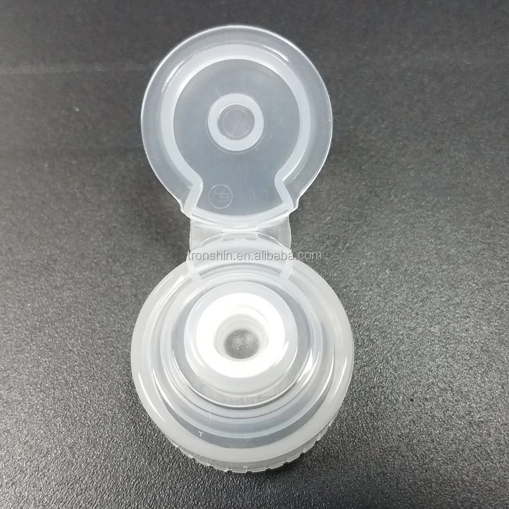 Fda Approved 28mm Flip Top Caps With Silicone Valves For Dispensing ...