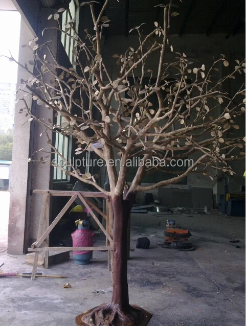 Brass Life-size Tree Outdoor Garden Sculpture For Sale - Buy Metal Tree ...