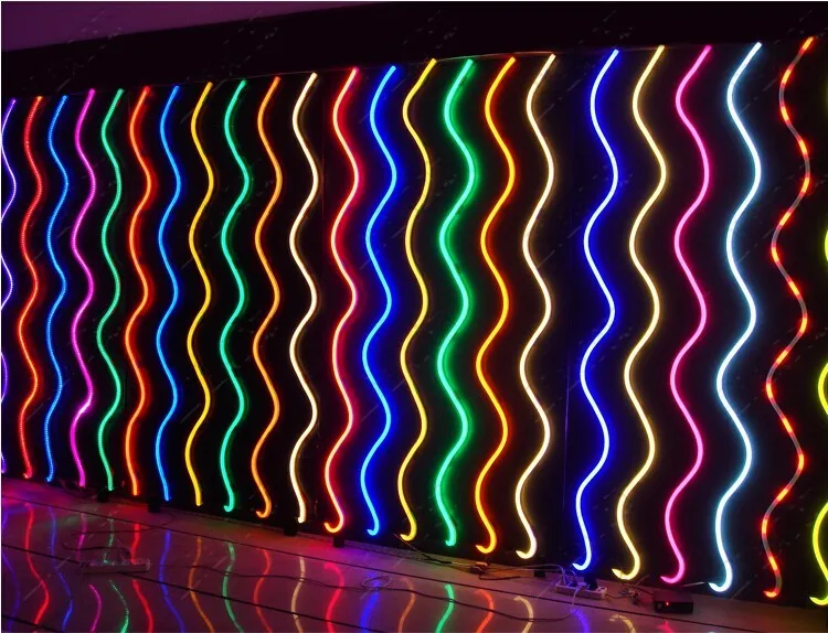 Customize Multi Color Led Neon Light Silicon Neon Flex 12v - Buy 80led ...