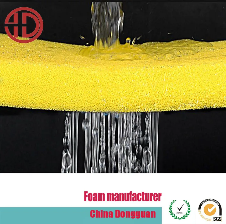 30ppi multi color open cell reticulated polyurethane filter foam ...