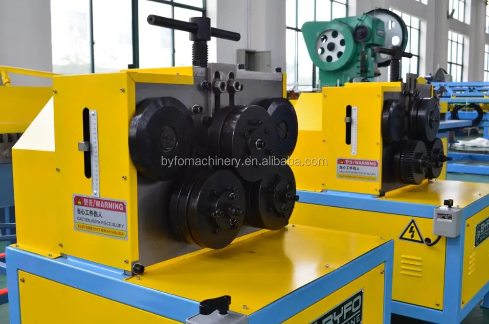 China Byfo 3 Rollers Angle Rolling Bender,Profile Bending Machine - Buy ...