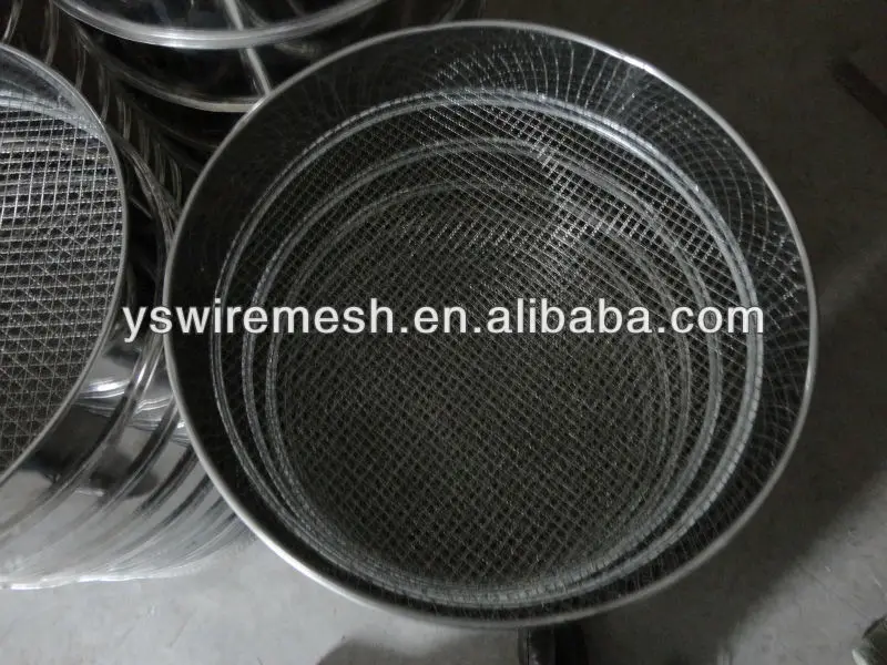 Wire Mesh Sieve Prospecting 12" / Woven Mesh Test Sieves / Mesh Sieve ...