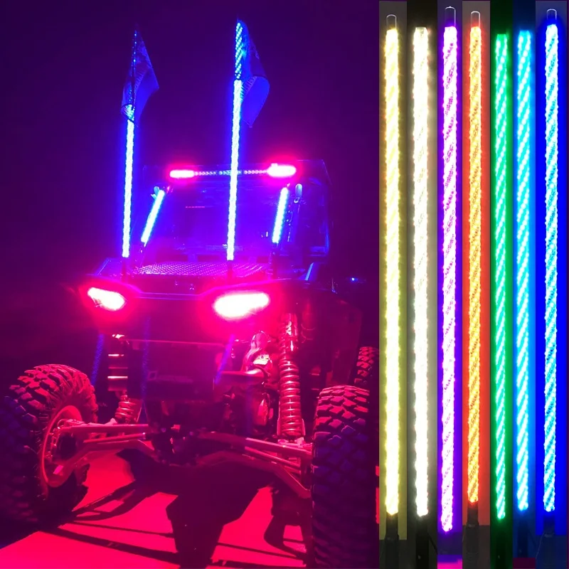 5ft Multi-color Fashionable Waterproof Led Lights Foratv/utv/truck Led ...