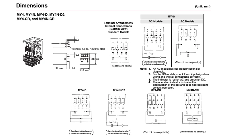 Original New Omron Relay My4n-d2 - Buy Omron Relay My4n/my4n- D2/my4n ...