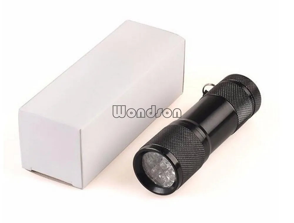 9 Led Small Purple Light Invisible Inks Glow Golf Balls Uv Violet ...