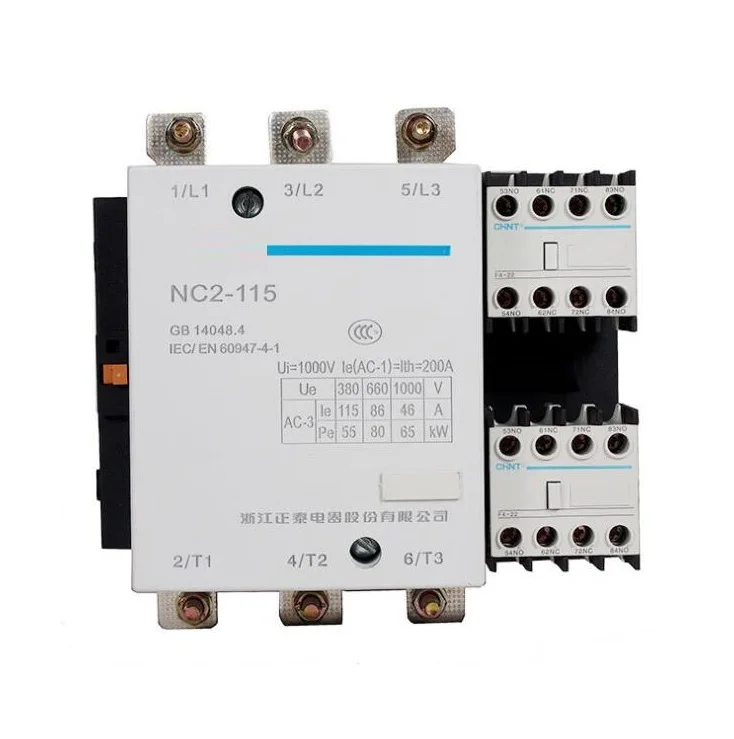 Original Chint Nc2 3p 115a Ac Contactor - Buy Contactor,Nc Contactor,Nc2-115 Contactor Product ...
