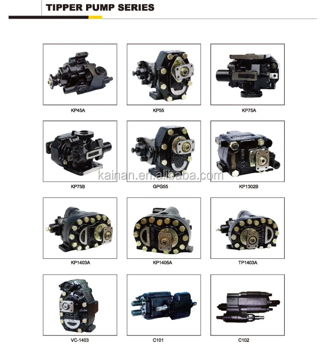 Truck Parts KP45 Hydraulic Gear Pump - Durable & Efficient