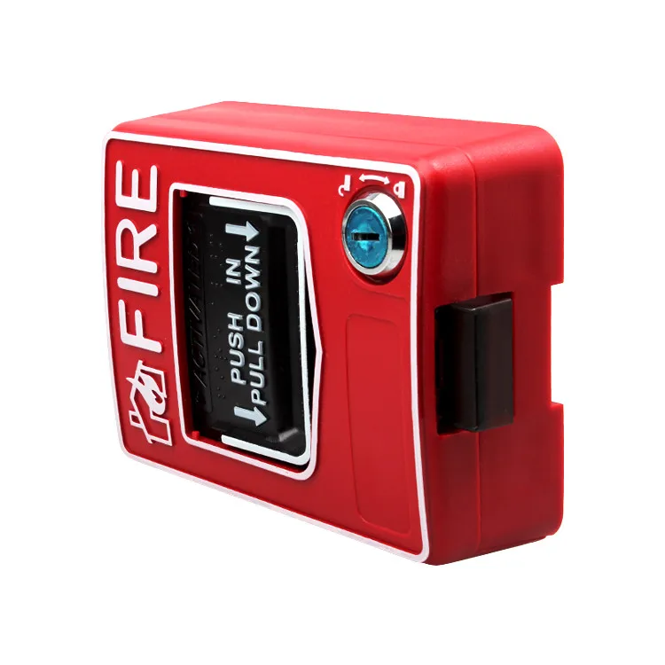Conventional Key Reset Fire Alarm Manual Push Station