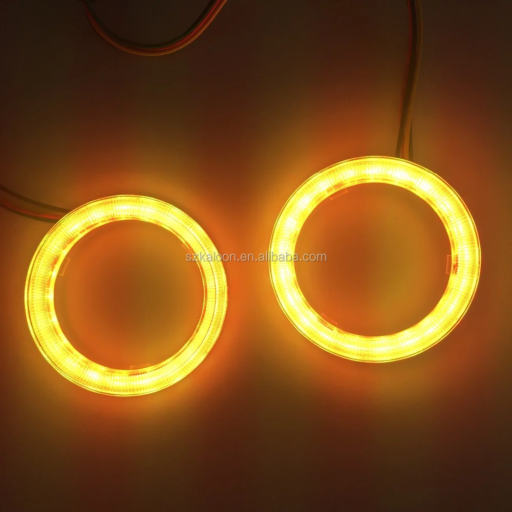 Rgb Halo Rings 90mm Universal Car Cob Led Angel Eyes 90mm - Buy Rgb ...
