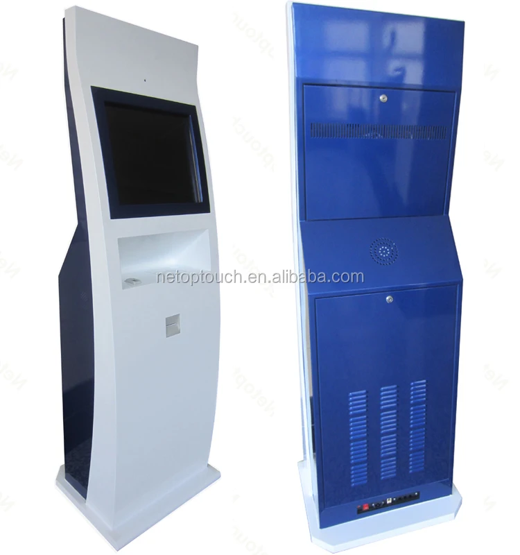 19 Inch Custom Self All In One Interactive Internet Kiosk Cabinet ...