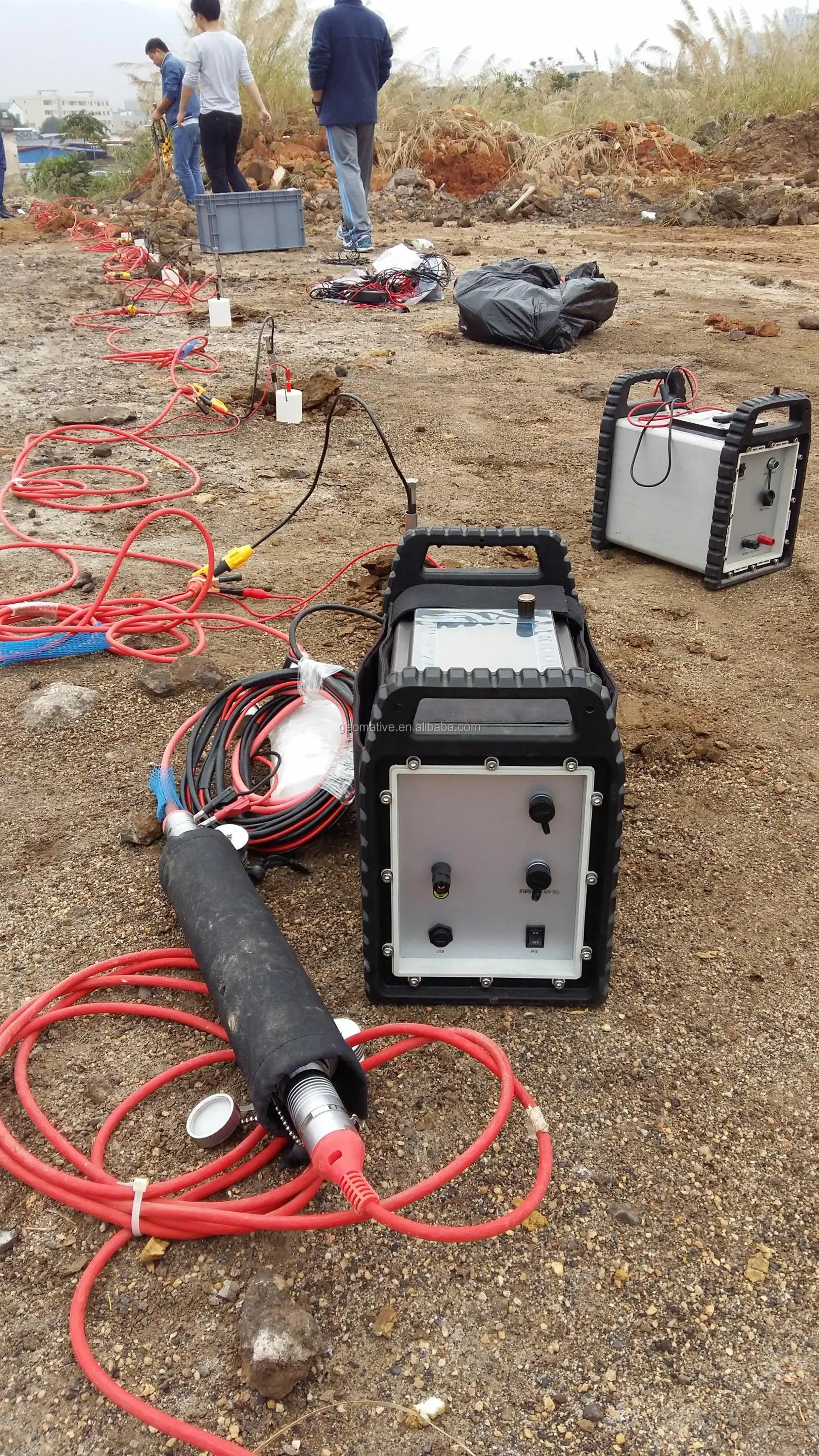 120 Switches (600m) Geophysical Instrument With 2d/3d Res/ip Imaging ...