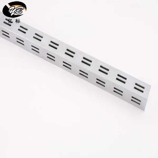 Popular Wall Metal Slot Channel For Slat Channel Hooks - Buy Metal Slot ...
