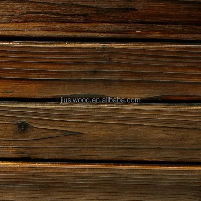 Custom Carbonized Paulownia Pine Poplar Fir Wood Board