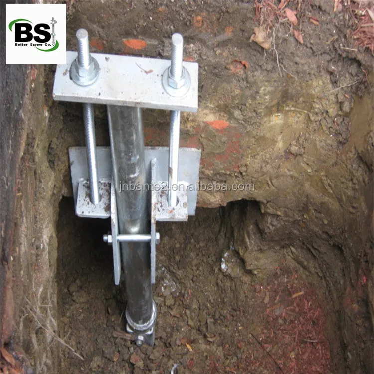 6" X 6" U Shape Bracket - Buy Foundation Brackets,Helical Brackets ...