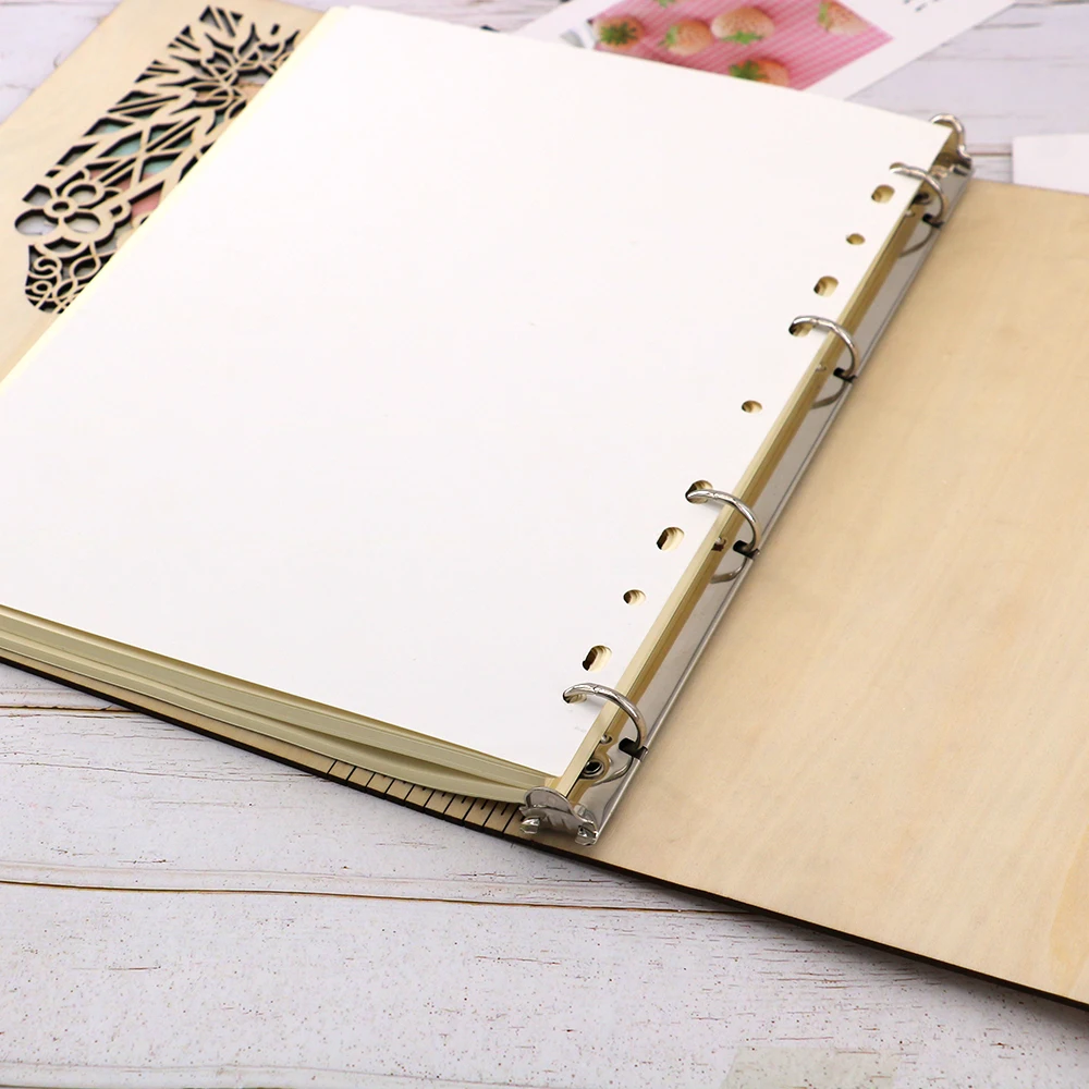 2020 Art Craft Custom Laser Cut Wooden Cover Notebook For Hardcover ...
