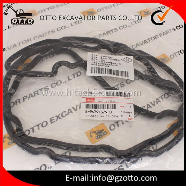 Zx330-3 6hk1 Head Cover Gasket 8943913790 8-94391379-0 894391-3790 8 ...