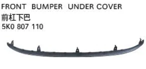 Oem 5k0 807 110 For V.w Golf6 Gti Auto Car Front Bumper Under Cover ...